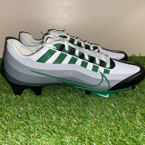 Nike | Shoes | Nike Vapor Edge Speed 36 Cleats White Pine Green Black ...